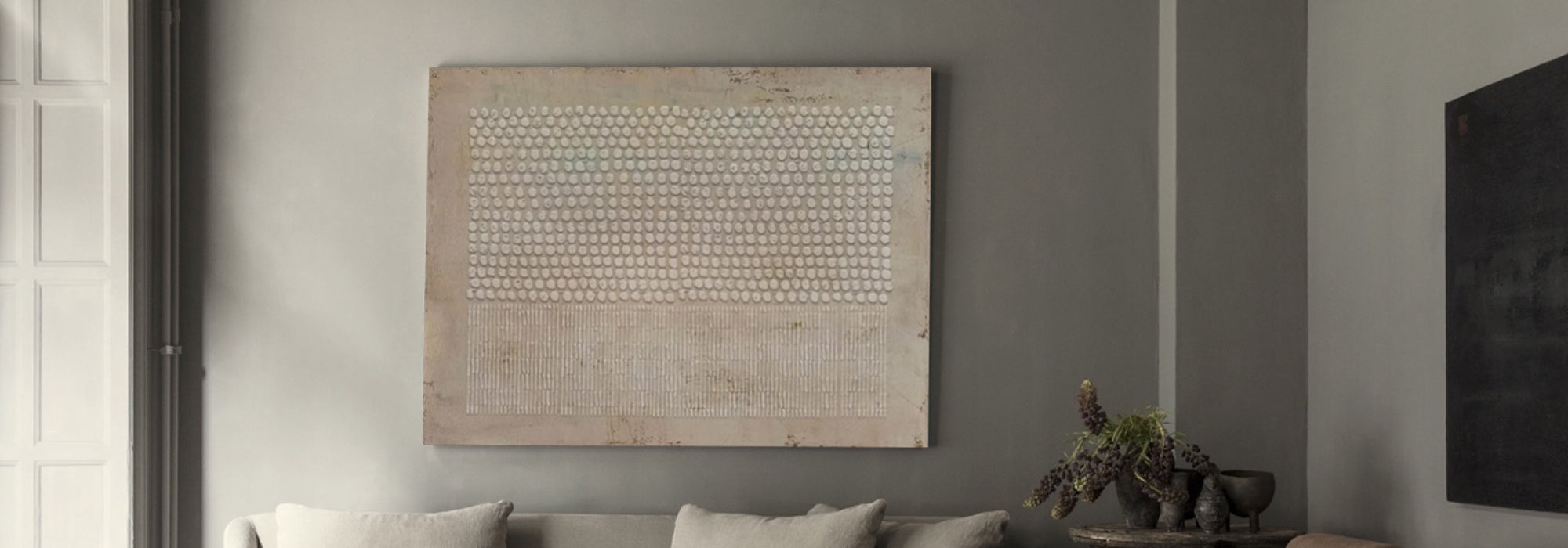 Wabi Sabi Art & Canvas Textured Wall Art | Painting Wabi Sabi Art