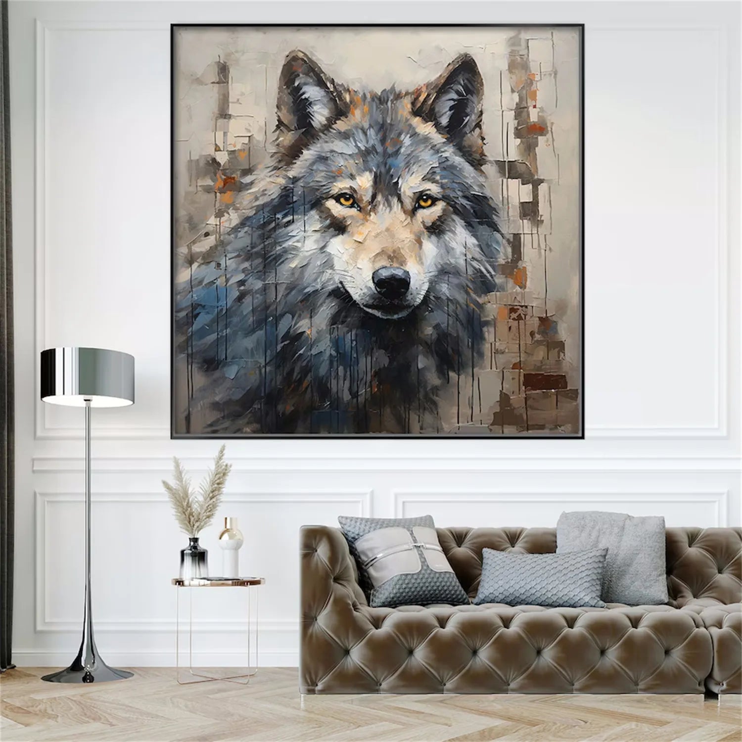 Animal Art Painting, Large Original Abstract Wall Art, Abstract Wall ...